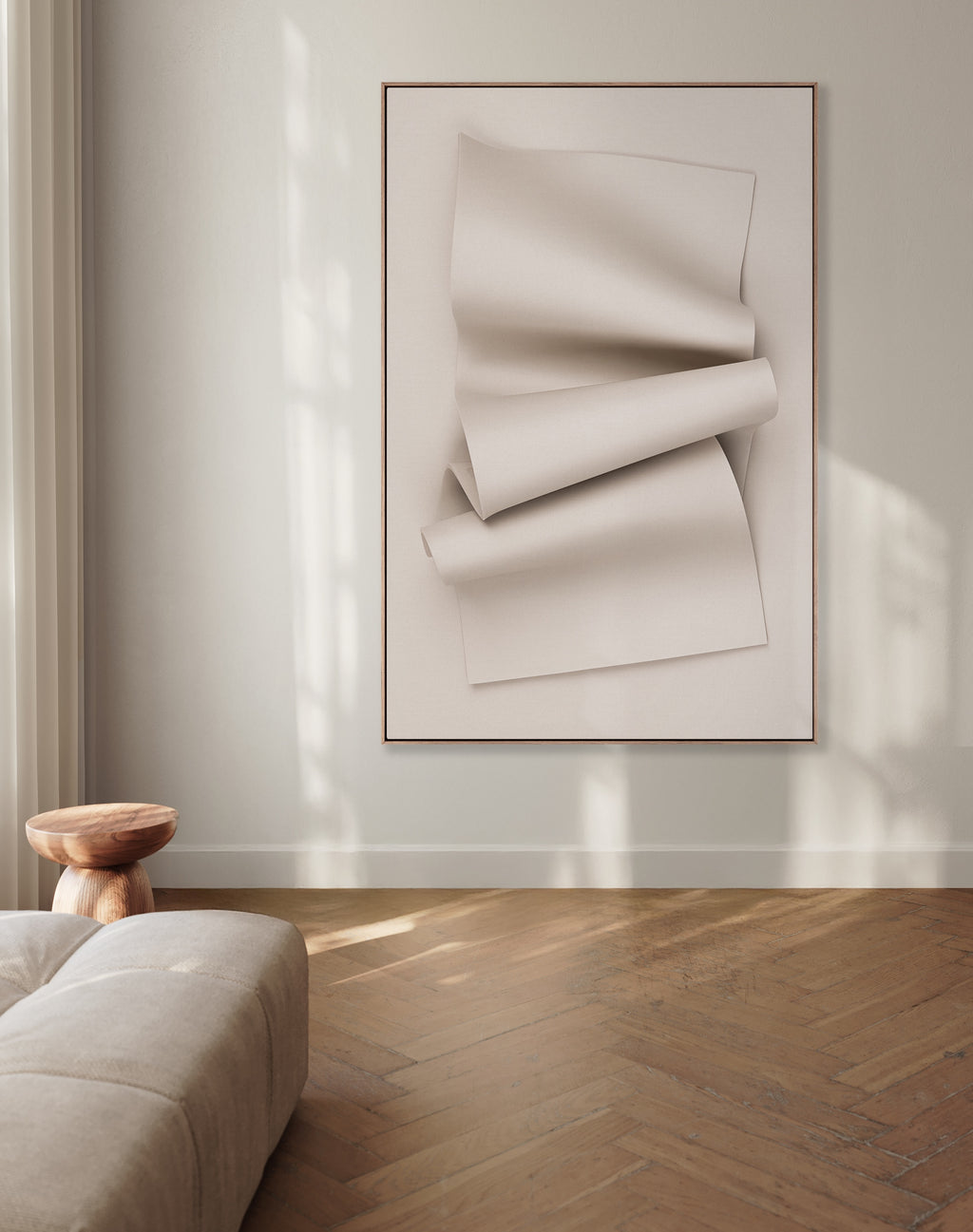 Floral State - Bone - PORTRAIT – Adele Naidoo