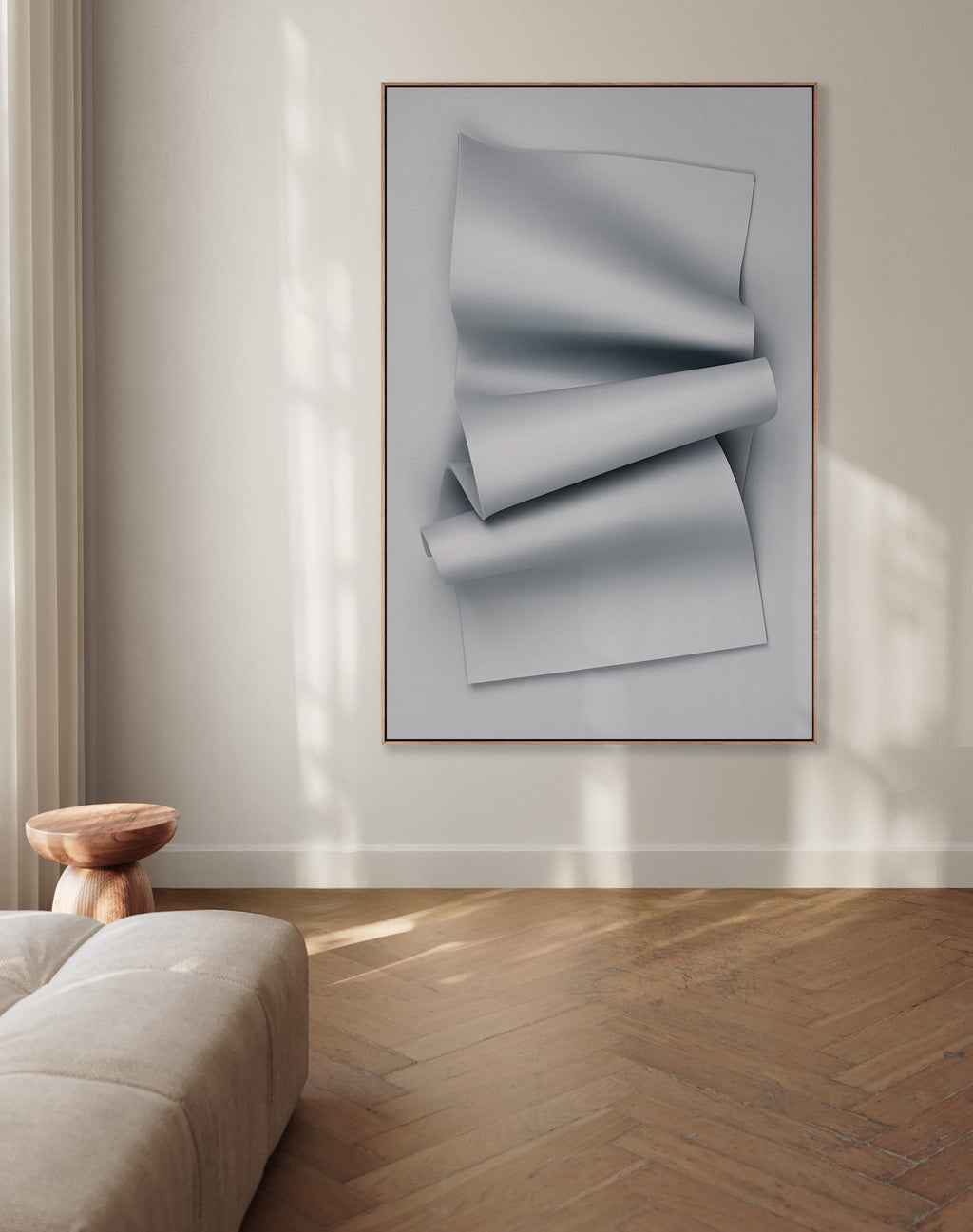 Floral State - Dusty Blue - PORTRAIT – Adele Naidoo